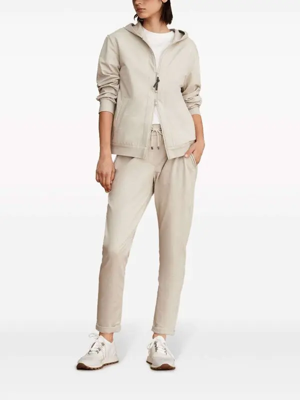 Brunello Cucinelli Monili Bead-embellished Zip-up Hoodie