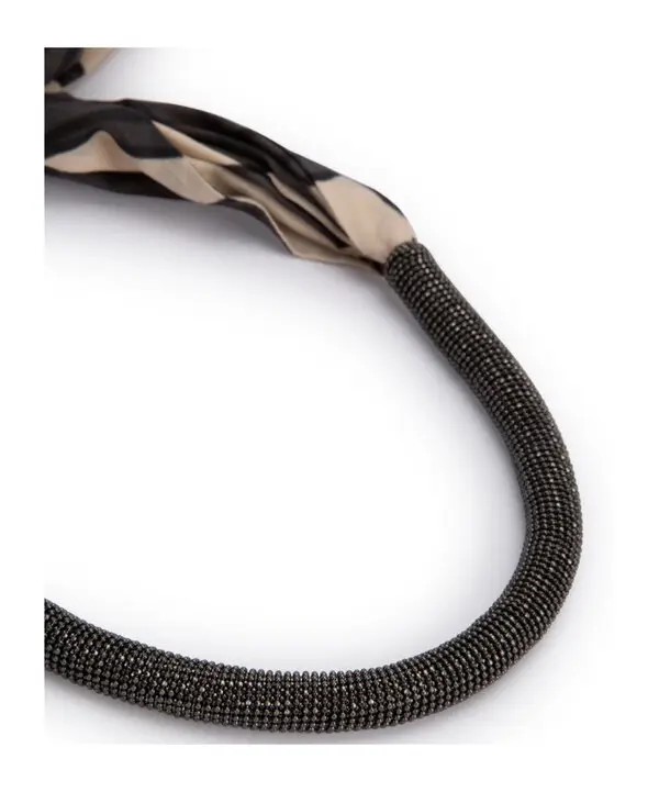 Brunello Cucinelli Bow Embellished Necklace