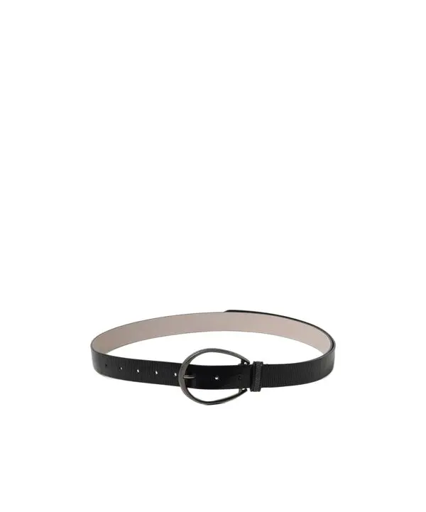 Brunello Cucinelli Adjustable Waist Belt - Black