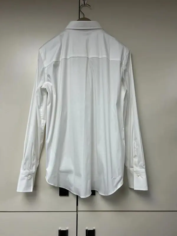 Brunello Cucinelli Beaded Tab Detail Shirt