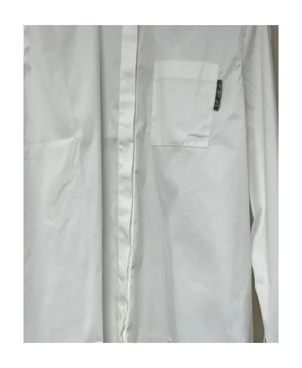 Brunello Cucinelli Beaded Tab Detail Shirt