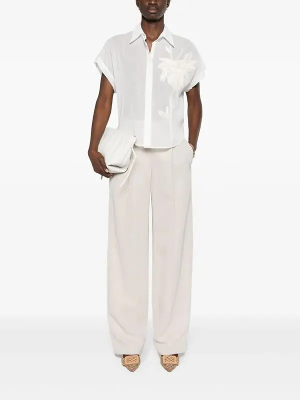 Brunello Cucinelli Inverted-pleat Straight-leg Trousers