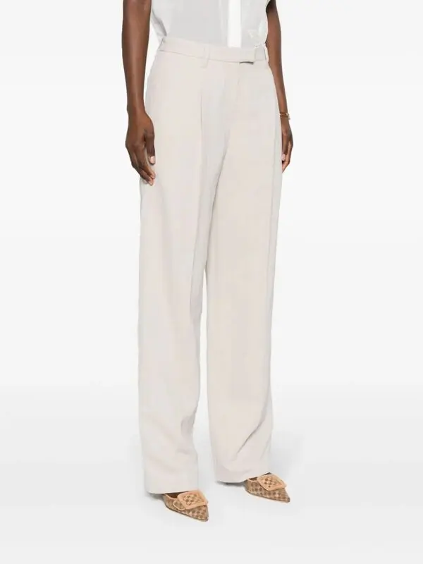 Brunello Cucinelli Inverted-pleat Straight-leg Trousers