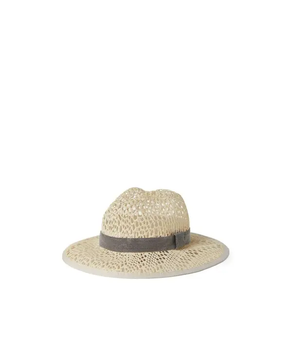 Brunello Cucinelli Monili Embellished Fedora Hat