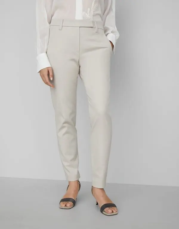 Brunello Cucinelli Mid-rise Skinny Trousers
