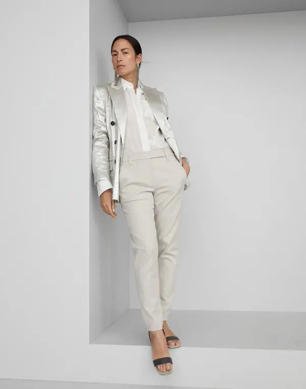 Brunello Cucinelli Mid-rise Skinny Trousers
