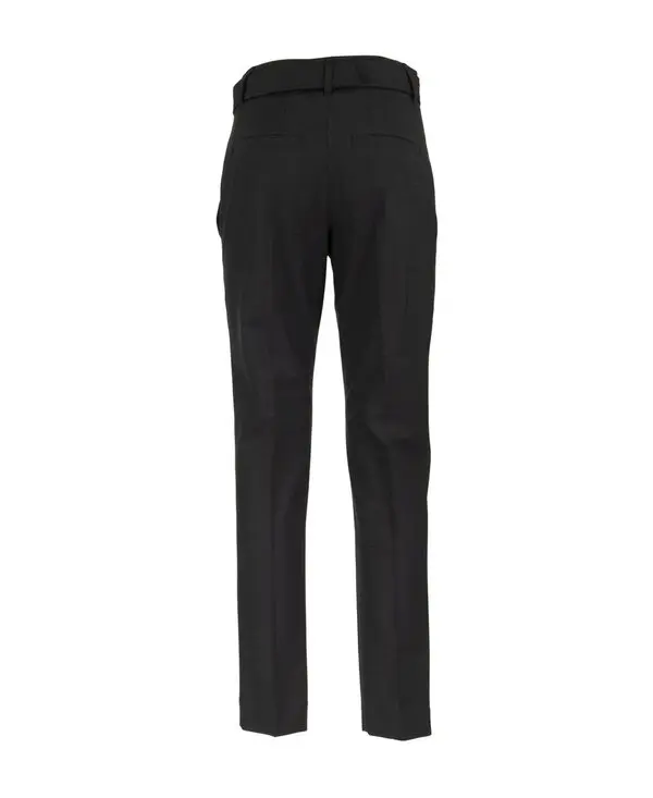 Brunello Cucinelli Belted Straight-leg Trousers