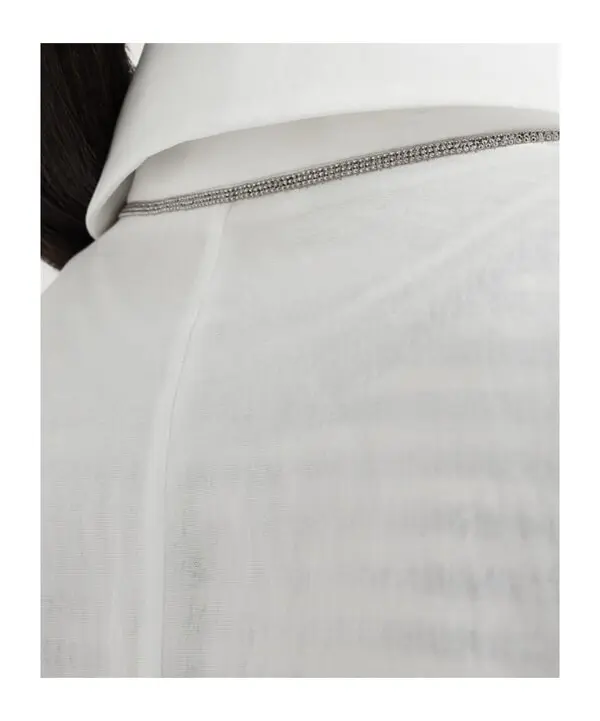Brunello Cucinelli Single-breasted Blazer With Back Embellishment