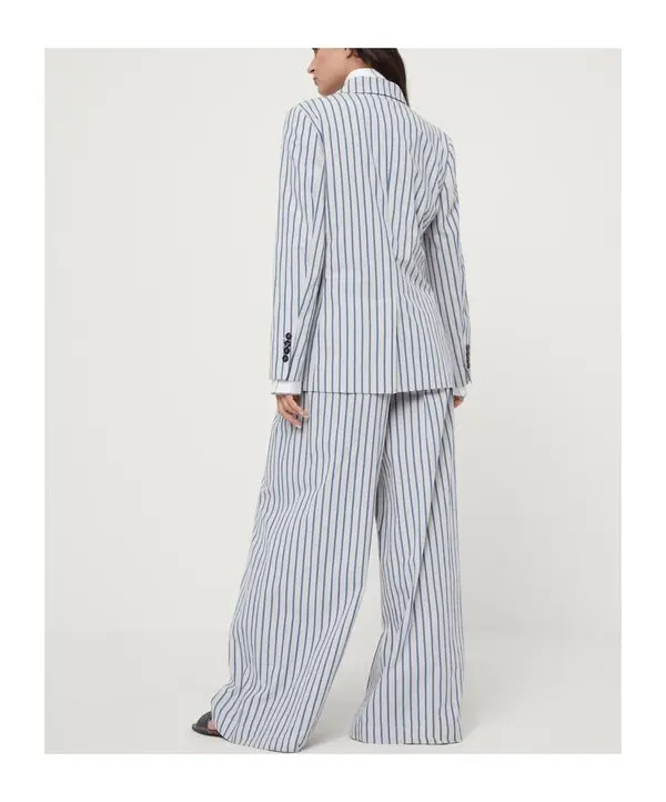 Brunello Cucinelli Striped Cotton Suit