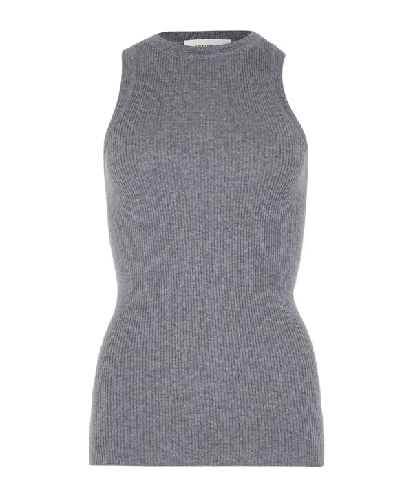 LISA YANG Amya Tank Top - Grey