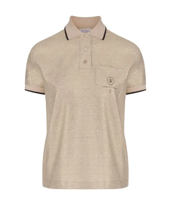 Brunello Cucinelli Polo Shirt With Embroidery