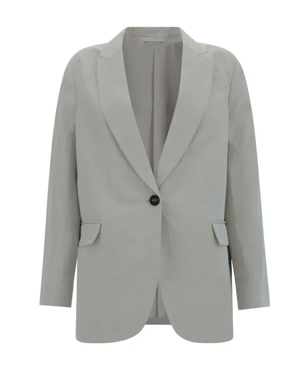 Brunello Cucinelli Single Breasted Blazer