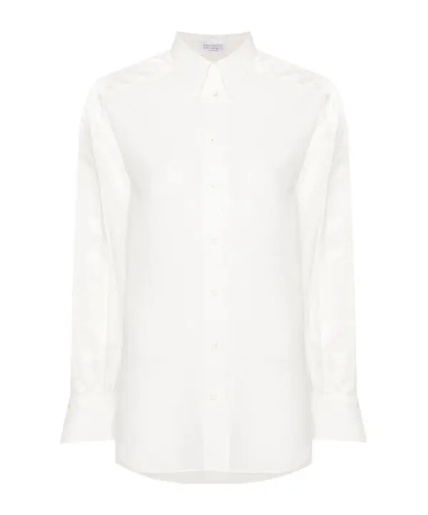Brunello Cucinelli Cotton Twill Shirt