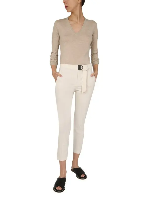 Brunello Cucinelli Low Rise Slim-fit Trousers