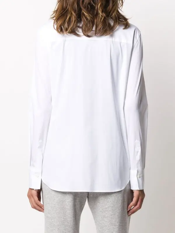 Brunello Cucinelli Monili Embellished Long-sleeved Shirt