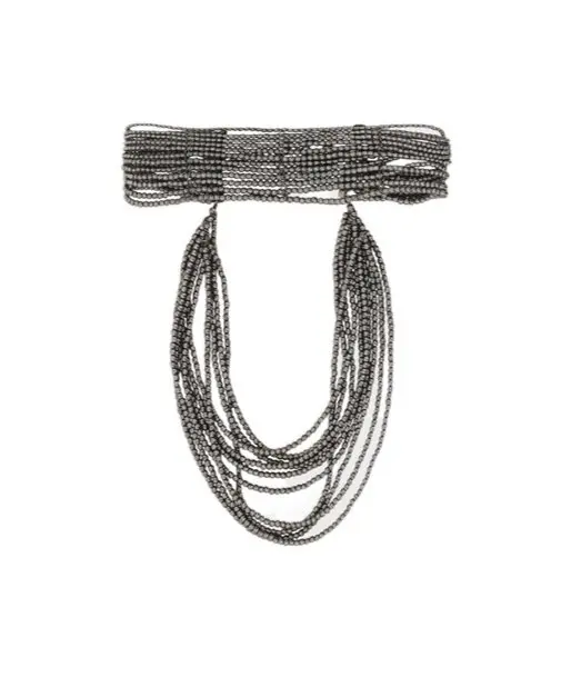 Brunello Cucinelli Draped Beaded Necklace