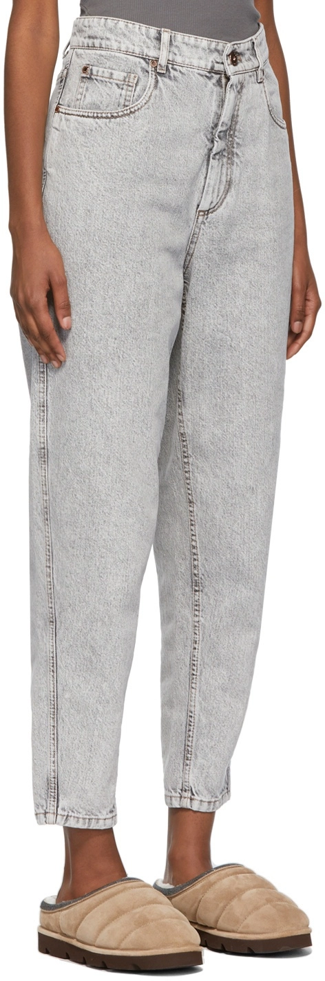 Brunello Cucinelli Faded Boyfriend Jeans