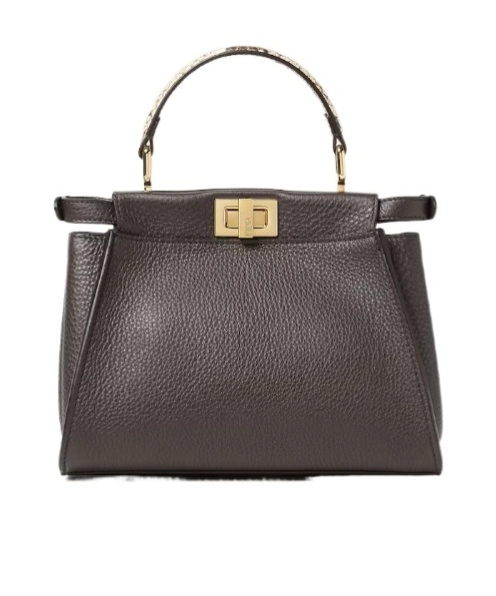 Fendi Peekaboo Cuoio Romano Leather Bag