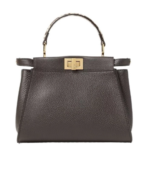 Fendi Peekaboo Cuoio Romano Leather Bag