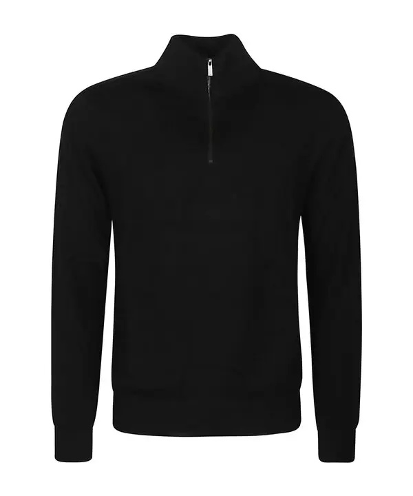 Michael Kors Zip Detailed Turtleneck Jumper
