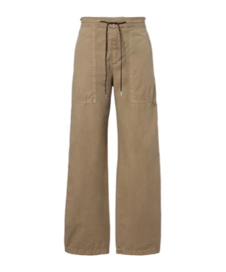 FRAME Gallery Cotton Wide-leg Pants