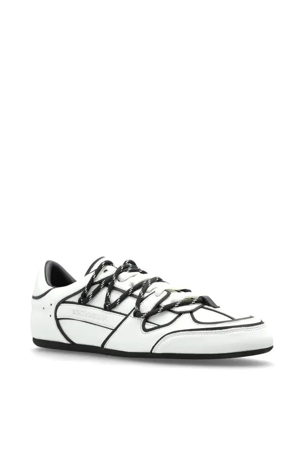 Dolce & Gabbana Round-toe Low-top Sneakers