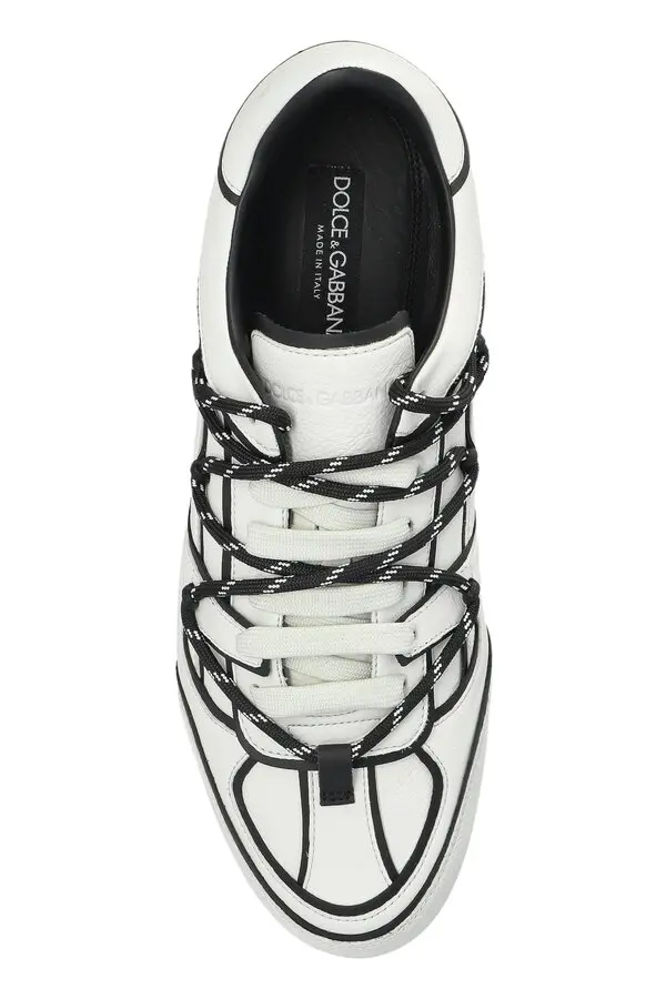 Dolce & Gabbana Round-toe Low-top Sneakers