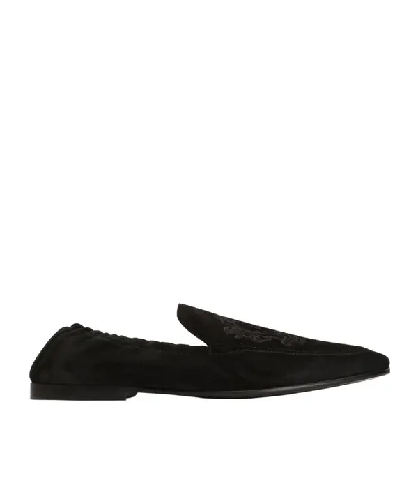 Dolce & Gabbana Slip-on Loafers - Black