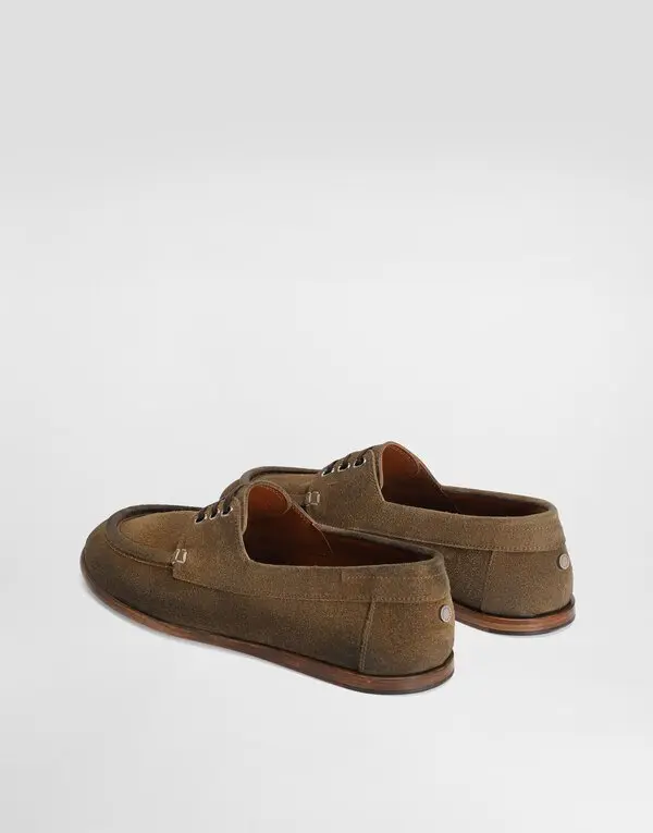 Dolce & Gabbana Dolce Gabbana Round Toe Lace-up Derby Shoes