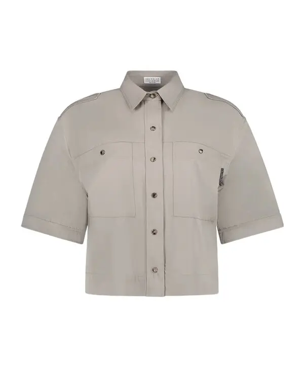 Brunello Cucinelli Short Sleeve Shirt