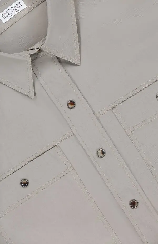 Brunello Cucinelli Short Sleeve Shirt