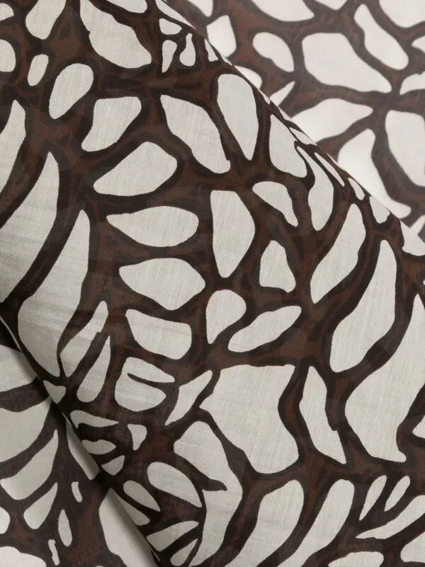 Brunello Cucinelli Abstract-print Scarf