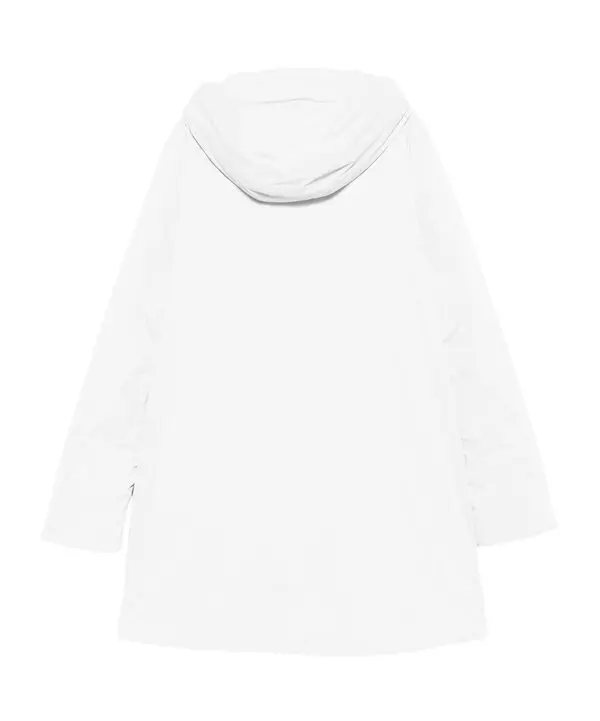 K-WAY Long-sleeved Hooded Coat With Logo Detail