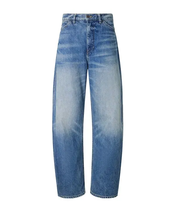 NILI LOTAN Loose Straight-leg Jeans