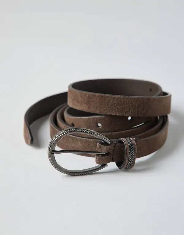 Brunello Cucinelli Monili Chain-detail Leather Belt