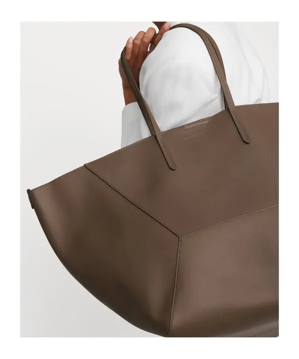 Brunello Cucinelli Leather Tote Bag