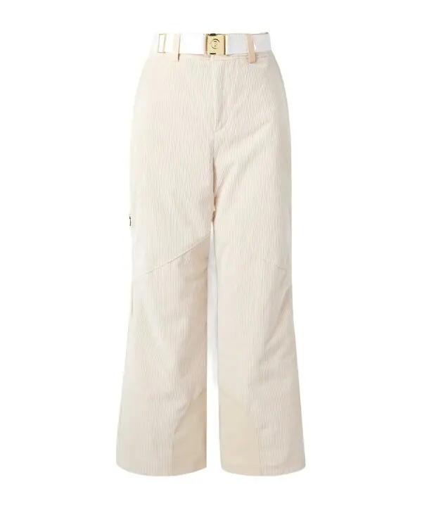 Bogner Belted Panelled Corduroy And Twill Ski Pants