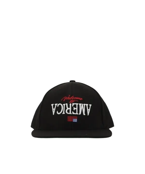 WILLY CHAVARRIA Community Center Embroidered Cotton Cap