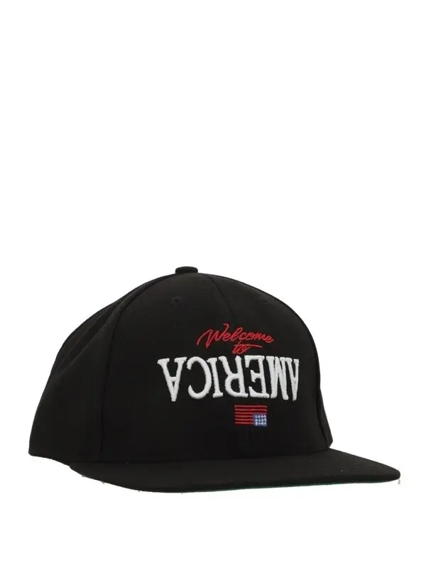 WILLY CHAVARRIA Community Center Embroidered Cotton Cap