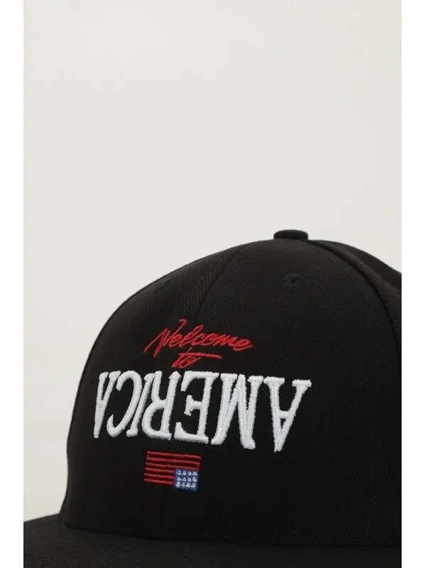 WILLY CHAVARRIA Community Center Embroidered Cotton Cap