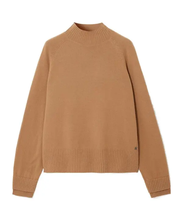 Bogner Lysanne Layered Wool Turtleneck Sweater