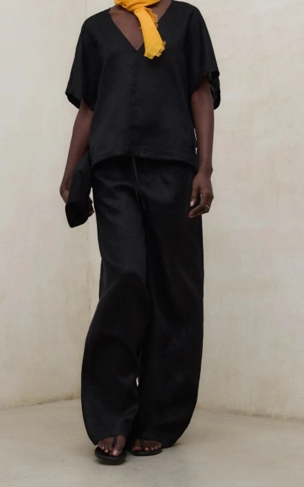 ECOALF Drawstring Wide-leg Trousers