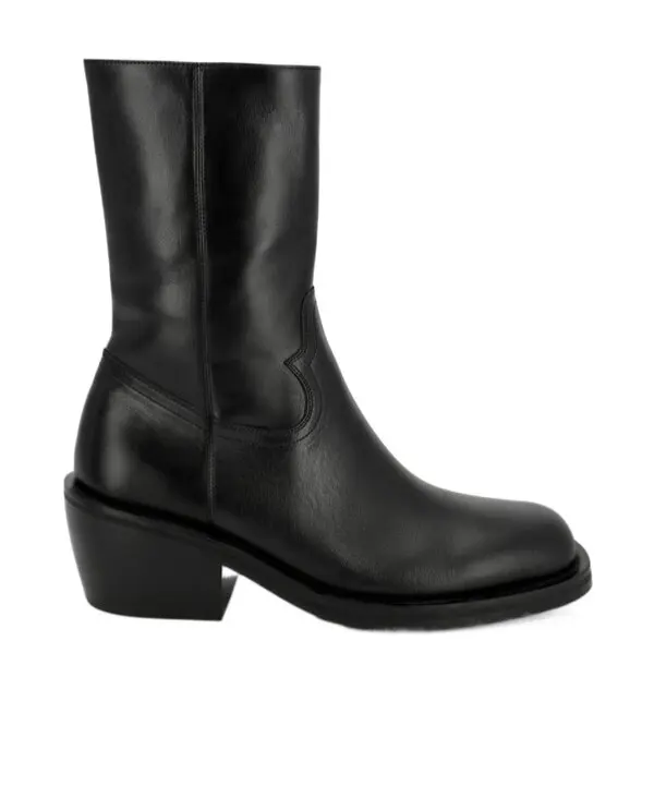 Dries Van Noten High Leather Boots