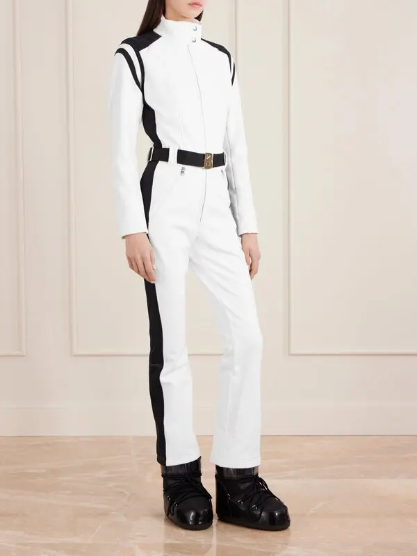 Bogner Janny Belted Ski Suit - White