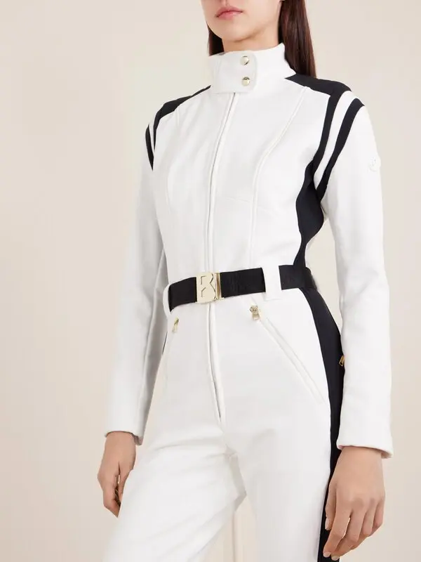 Bogner Janny Belted Ski Suit - White