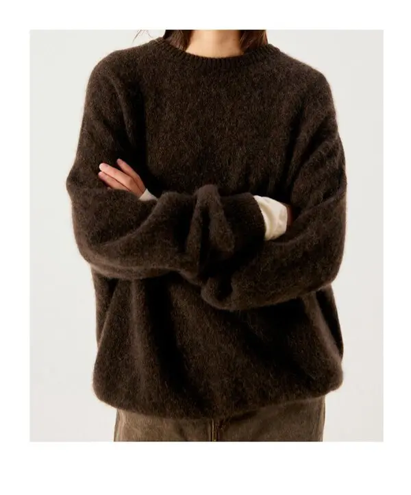 American Vintage Long-sleeved Crew Neck Sweater