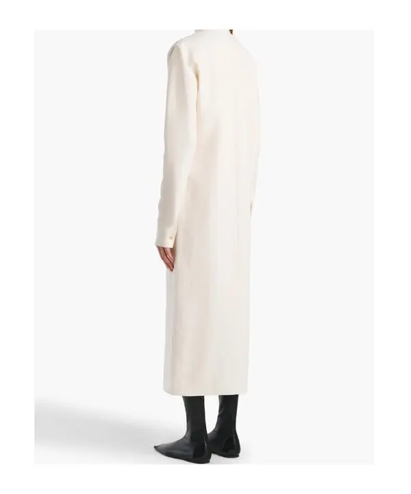 Khaite Ivanna Shirtdress - Cream