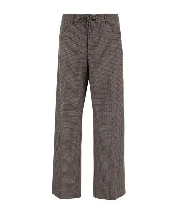 DARKPARK Checked Drawstring Pants