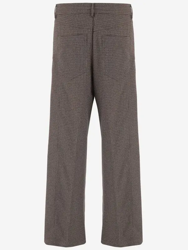 DARKPARK Checked Drawstring Pants