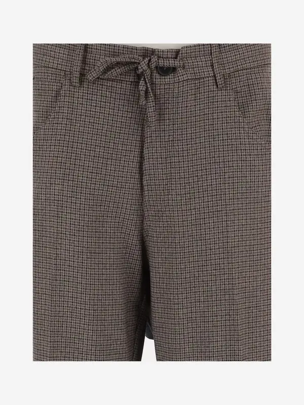 DARKPARK Checked Drawstring Pants